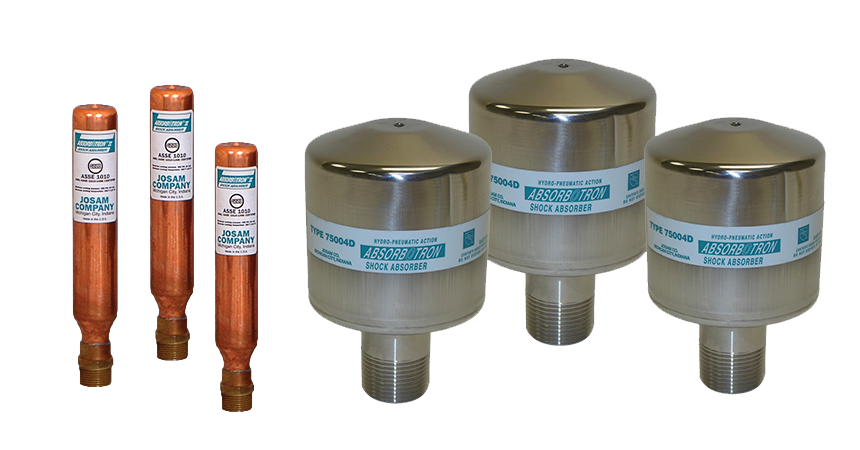 Shell Shock Absorbers - Water Hammer Arrestor - Josam