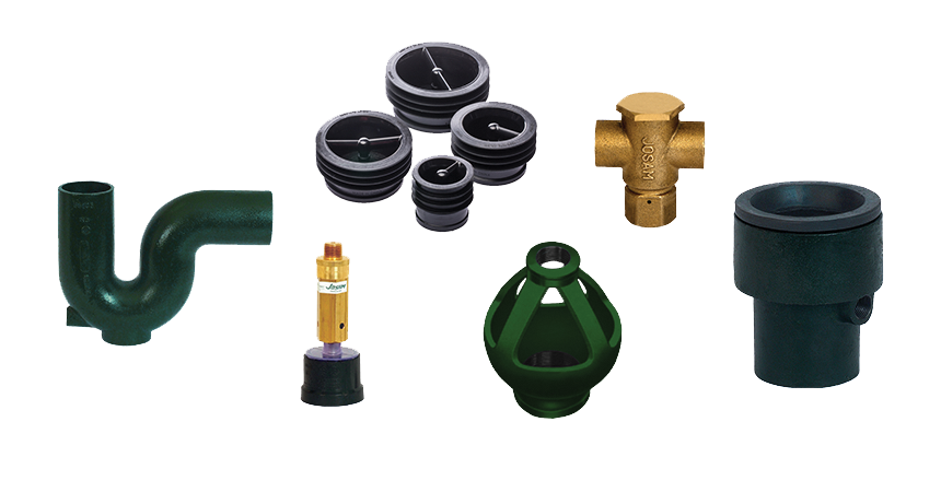 Traps & Accessories - Water Traps & Air Gaps Josam