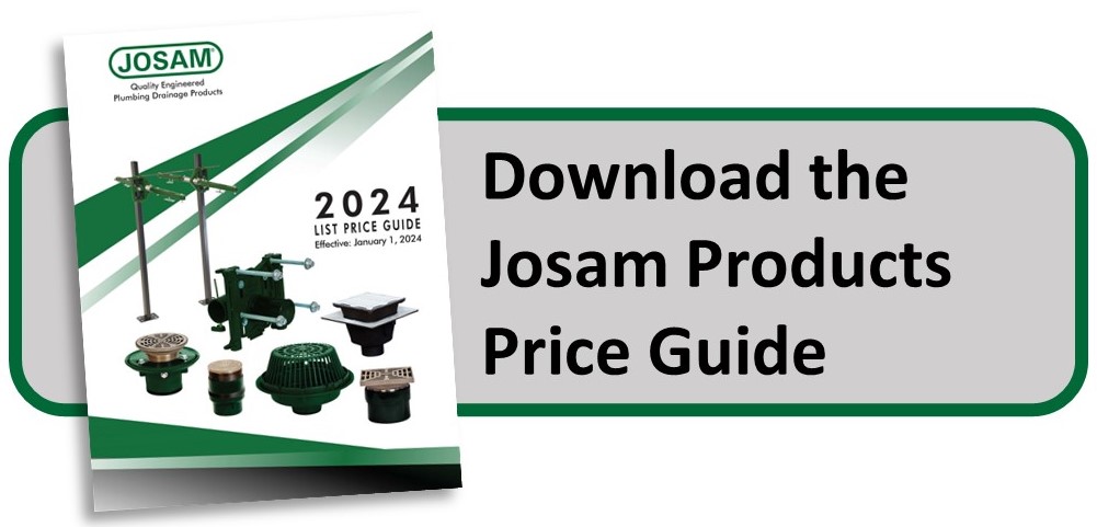 Josam complete line of quality cast iron and PVC specification drainage ...