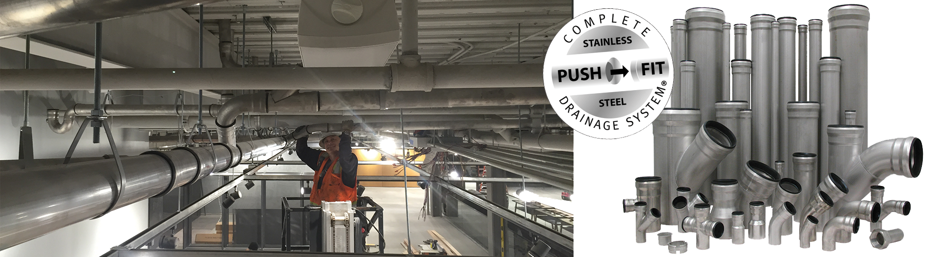 Stainless Steel Push-Fit Pipe & Fittings – Josam